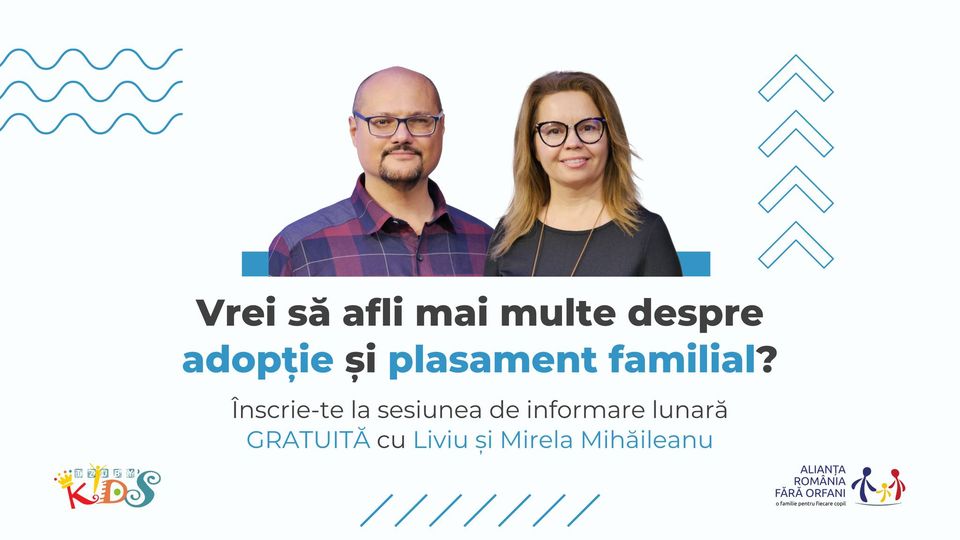 Sesiune informare adopție și plasament familial | iunie 2024 – Tzuby's Kids